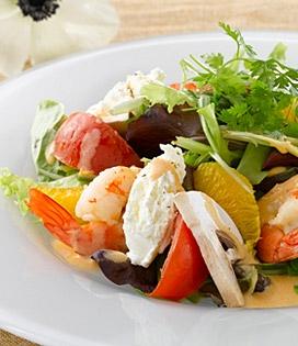 Recette Mesclun D’Agrumes Et Gambas - Envie De Bien Manger