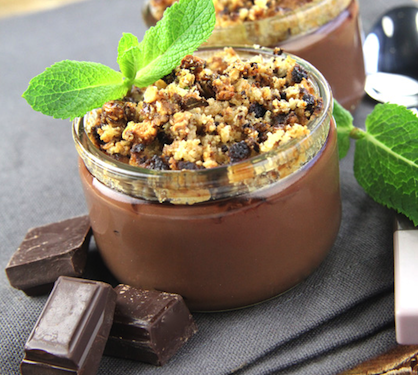Petit Crumble Choco-Menthe - Envie De Bien Manger