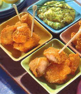 Beignets De Lotte Au Parmesan - Envie De Bien Manger