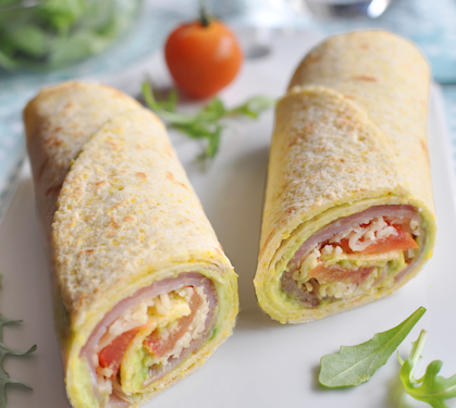 Wraps Jambon Et 3 Fromages - Envie De Bien Manger
